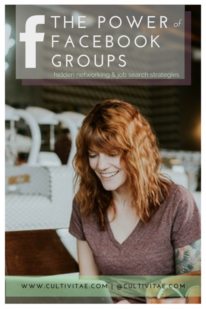 power of facebook groups networking - CultiVitae - Cultivate Your Life ...