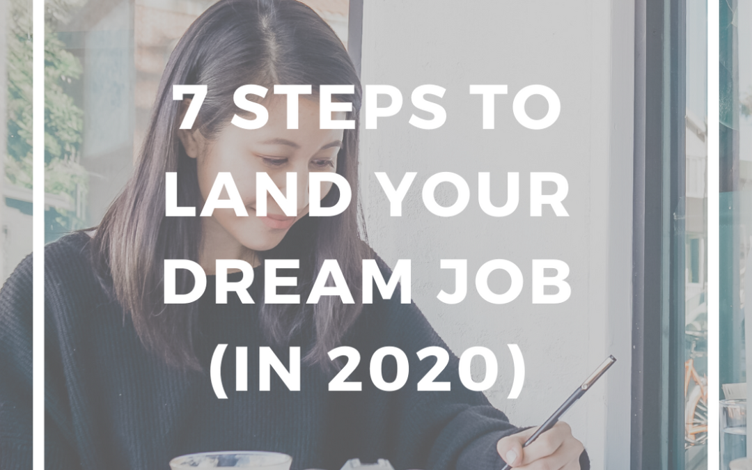 7-STEPS-TO-LAND-YOUR-DREAM-JOB-in-2020-copy - CultiVitae - Cultivate ...